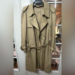 Adams Row | Jackets & Coats | Vintage Mens Double Breasted Parka Trench ...